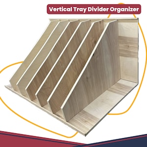 Vertical Tray Divider Organizer Insert Kit "hf"for Kitchen Cabinet ...