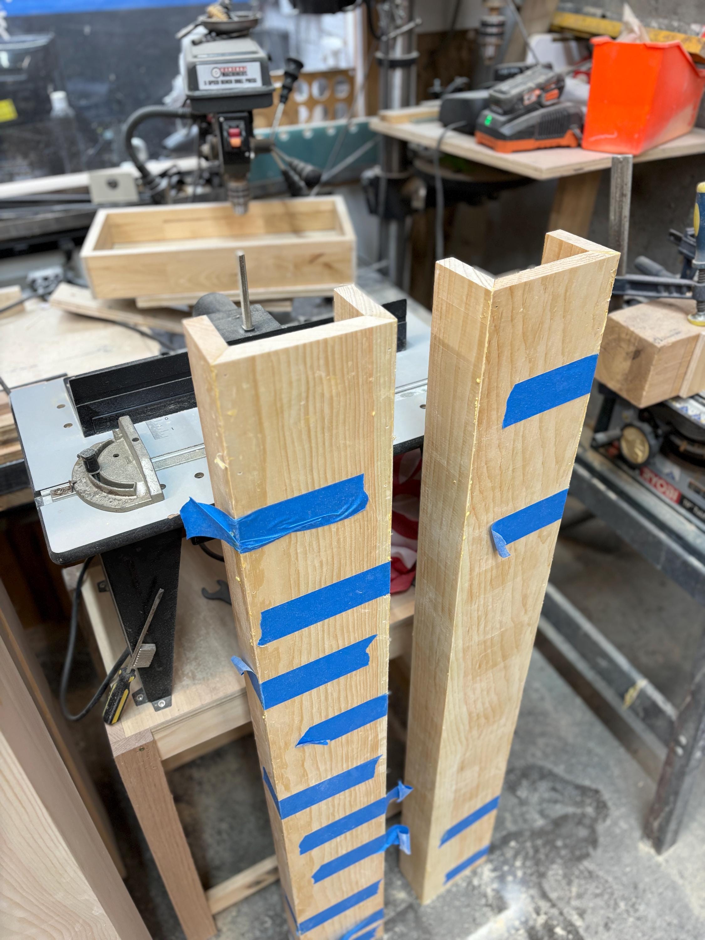 Hollow Birch Plywood Newel Decorative Posts, Custom Sizes, Any Size ...
