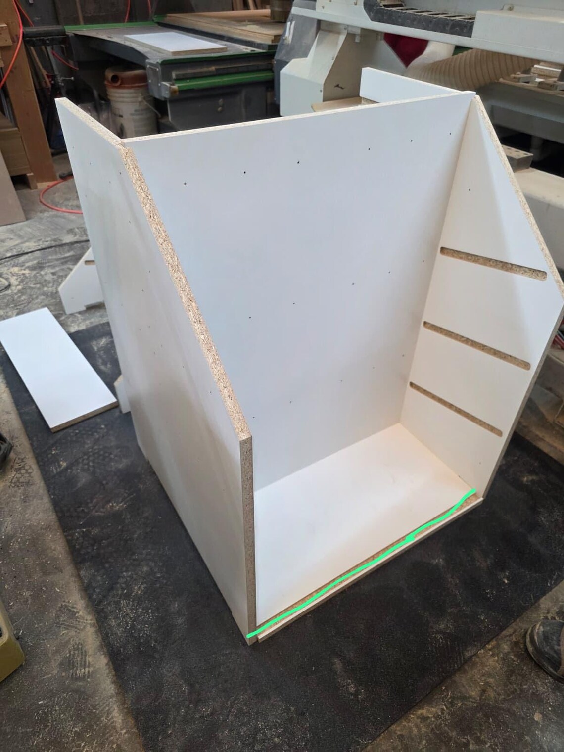 Under Stairs Pull Out Racks Unfinished MDF Unfinished Base Cabinet ...