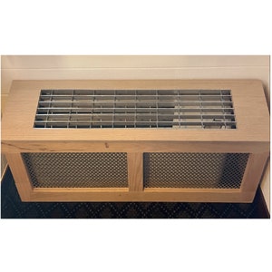 Wooden Radiator or Wall AC Covers Your Custom Size - Etsy