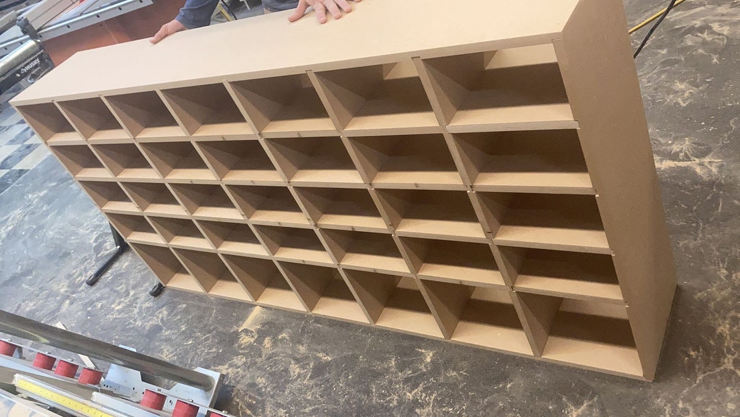 Cabbies MDF Paintable Unfinished or Plywood Cubes Storage Wrack Cubby ...