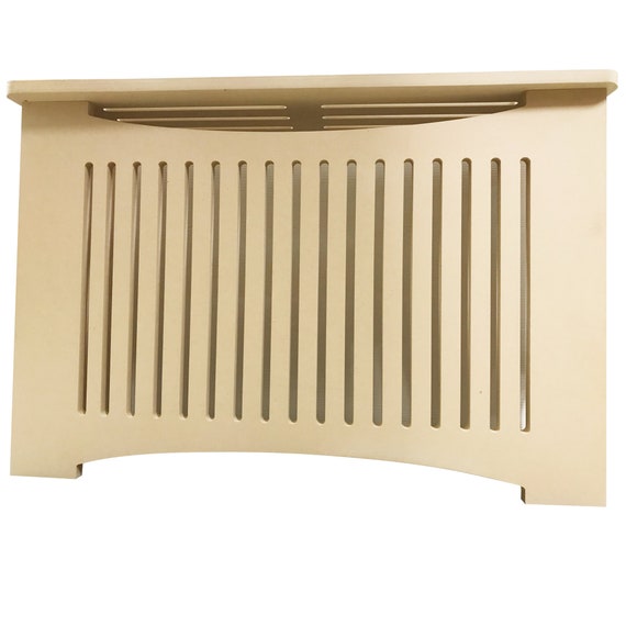 MDF Radiator Cover MD13 Unfinished 9 Depth With Cut - Etsy