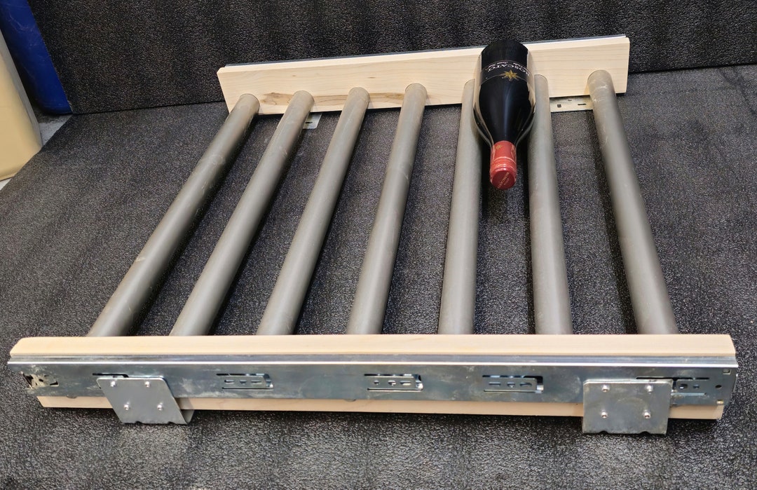 Wine Organizer Pull Out Rack for Cabinet pulldrywine, Choose Material ...