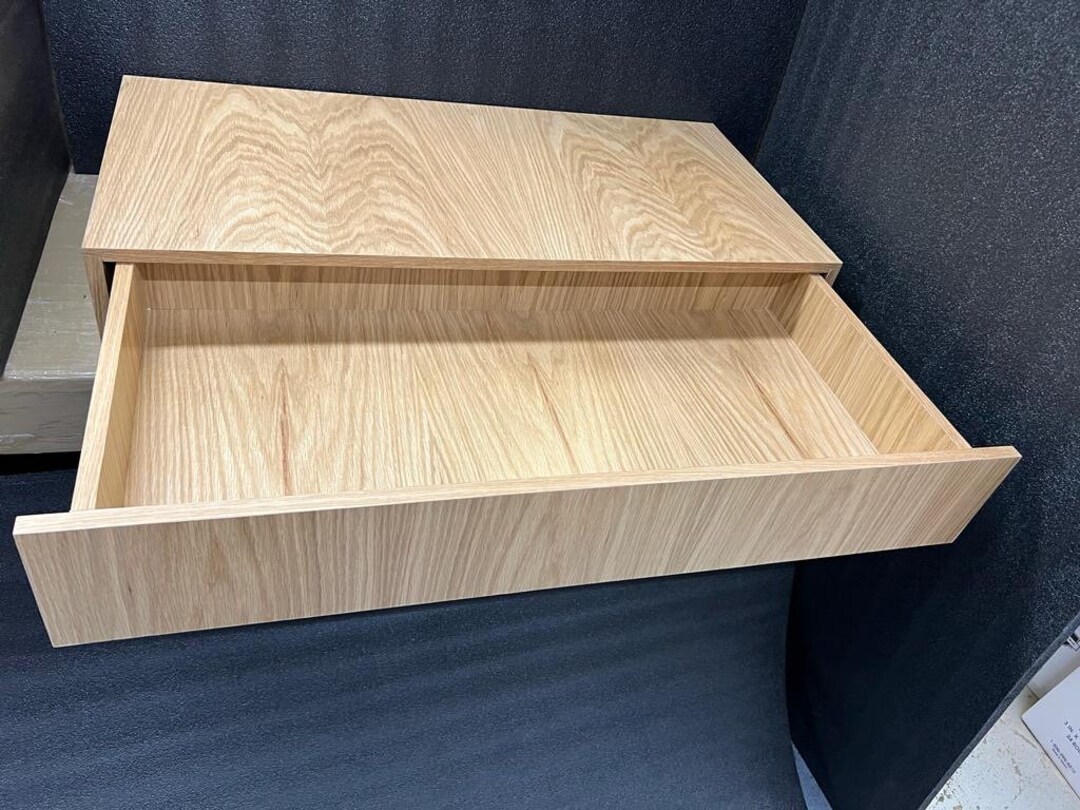 Custom Melamine Drawer: Assembled, Unfinished, Soft Close, 5" High - Etsy