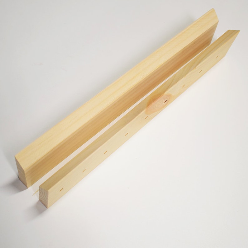 3/4" Thick Solid Wood French Cleats 1 Complete Set, Choose Length and ...