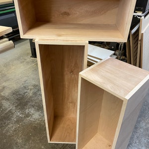 Open Front (side Wxh)mdf Box Enclosure, Boxes Custom Sizes , Cubby Any ...
