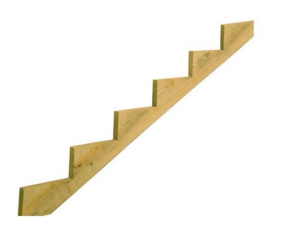 2pcs MD1 Wooden Stair Stringercustom Madechoose Steps - Etsy