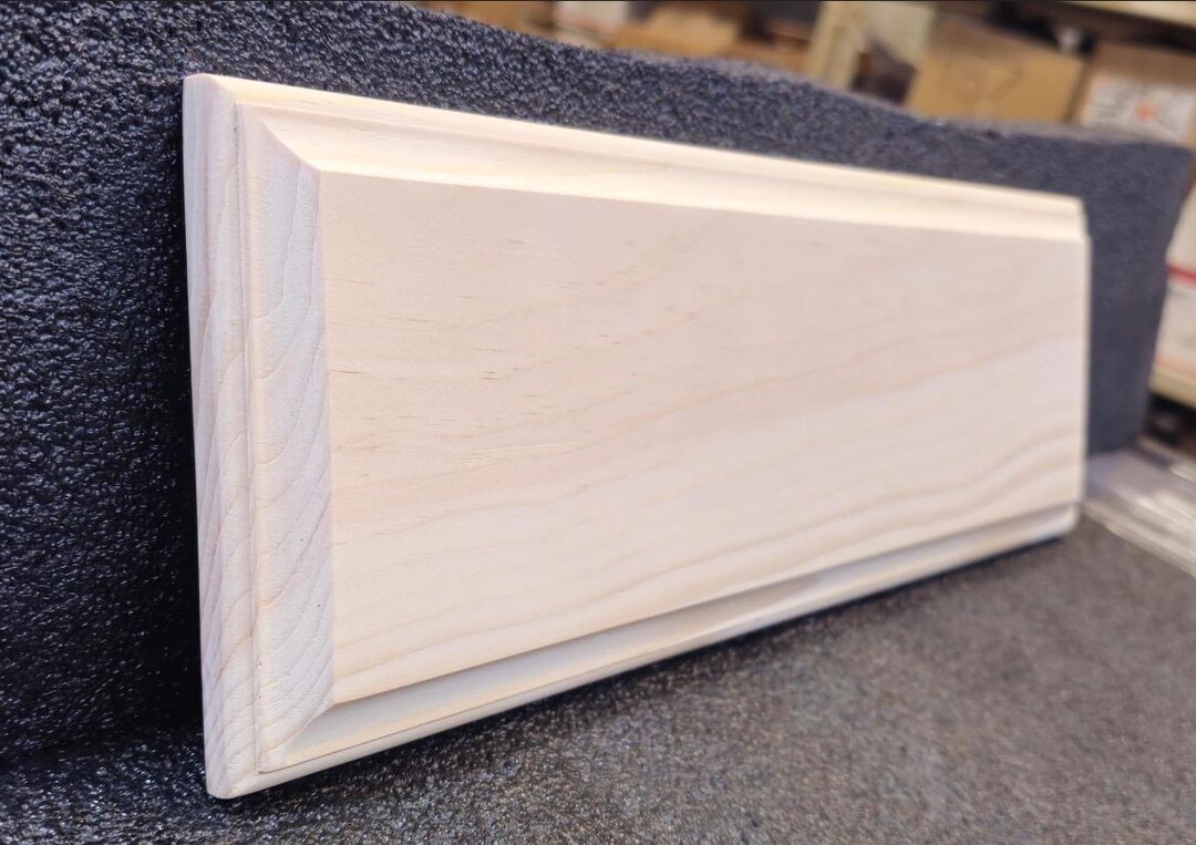 Unfinished Solid Slab Wood Drawer Front "ogee ", Custom Made Choose ...