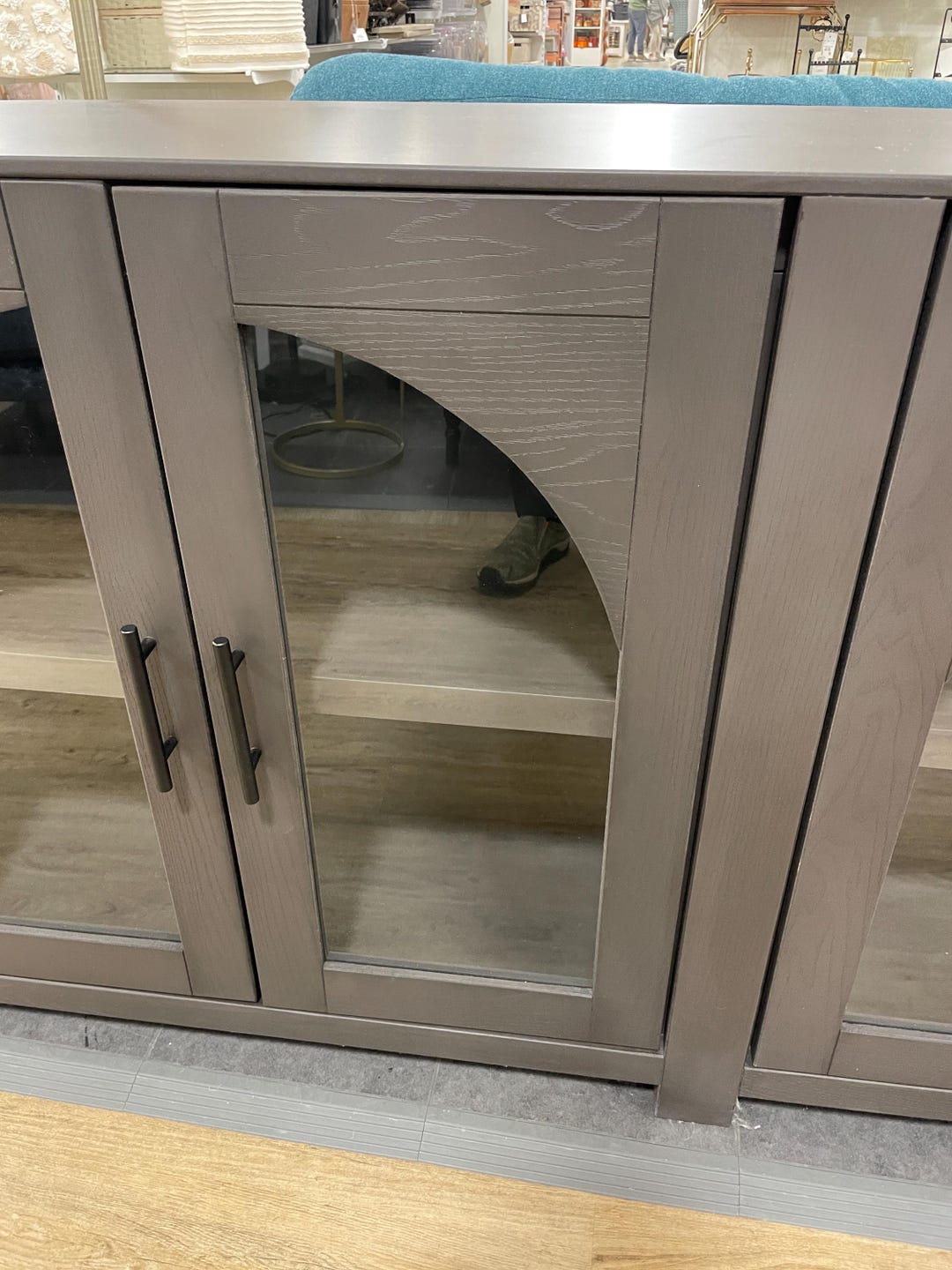 Acrilyc Glass MDF Cabinet Door “charm2” Paintable Unfinished MDF ...