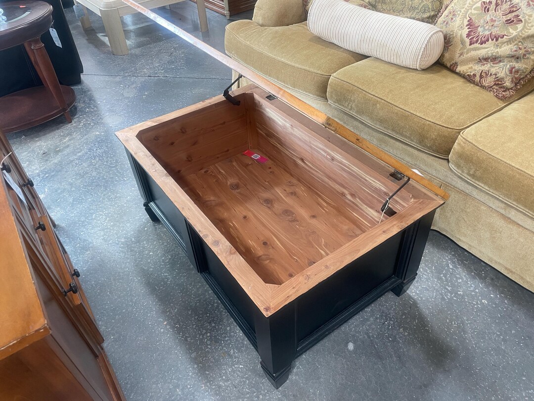 Cedar Storage Chest Coffee Table , Choose Your Sizes.unfinished ...