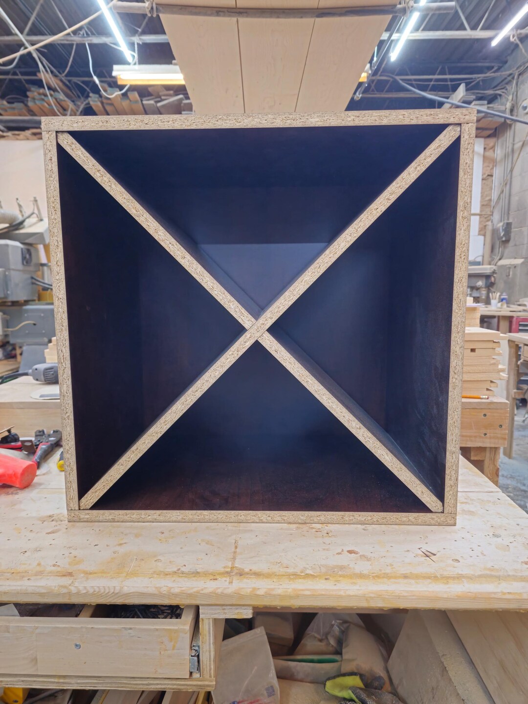 Bottle Modular Wine Rack "x", Wine Storage Rack Cube for Kitchen Dining ...