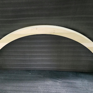 Solid Unfinished Wood Arch Top for Arbor Pergolas Gates Fences, Rustic ...