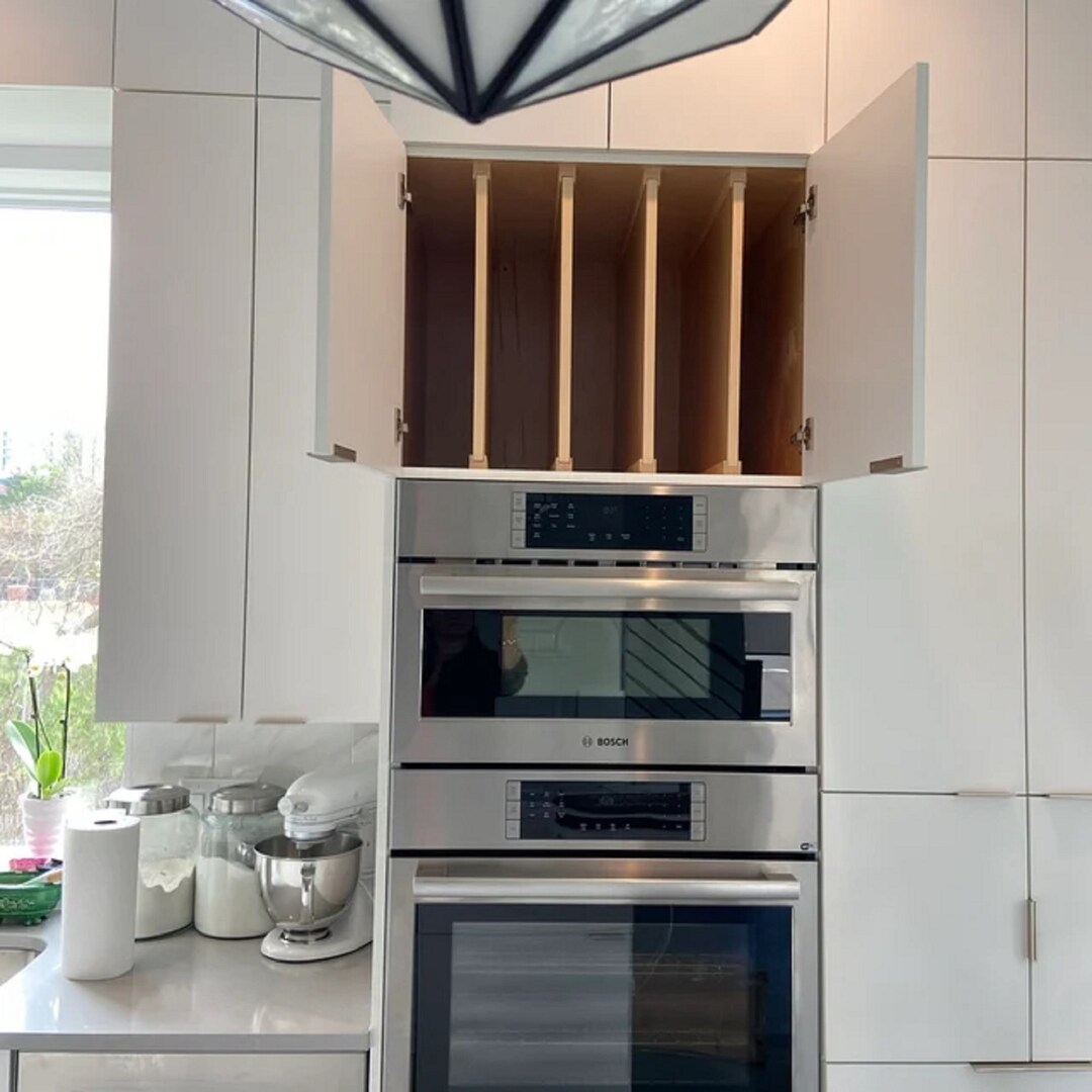 Customer Order 5pc Unfinished Veneered Plywood Vertical Dividers for ...