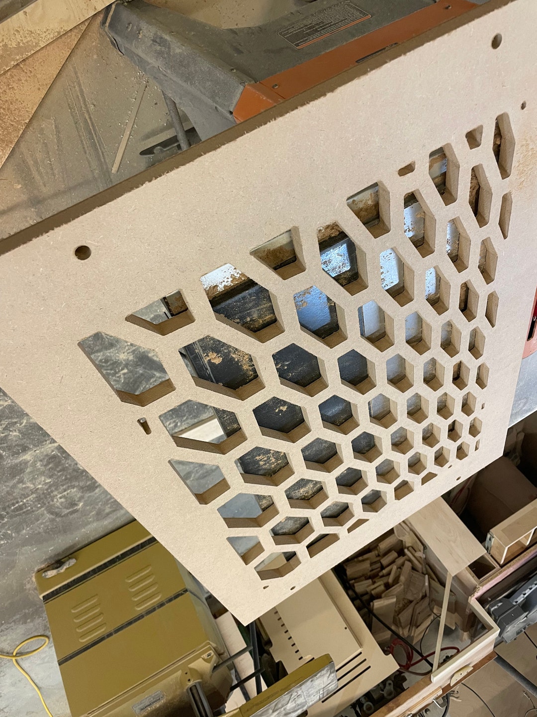 Beehive MDF Wall Vent Cover - Custom Size, Paintable - Etsy