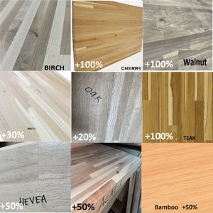 L Shape Birch 1.5" Thick Bench L Shape 20" High 16" Wide. With 3 ...