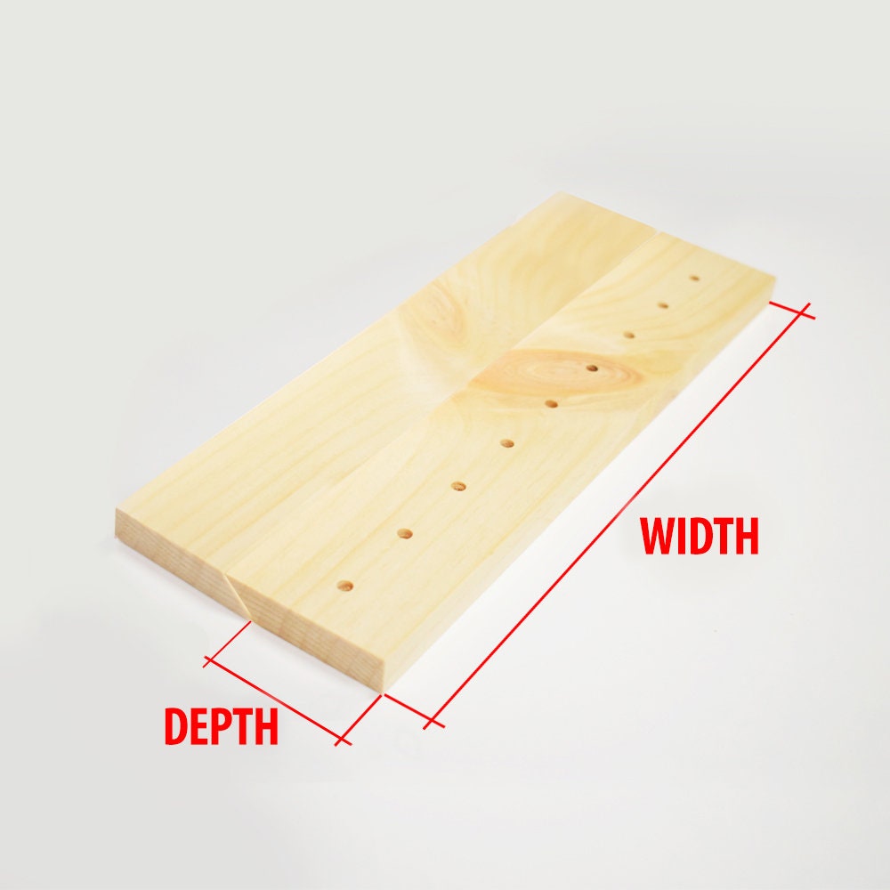 3/4 Thick Solid Wood French Cleats 1 Complete Set - Etsy