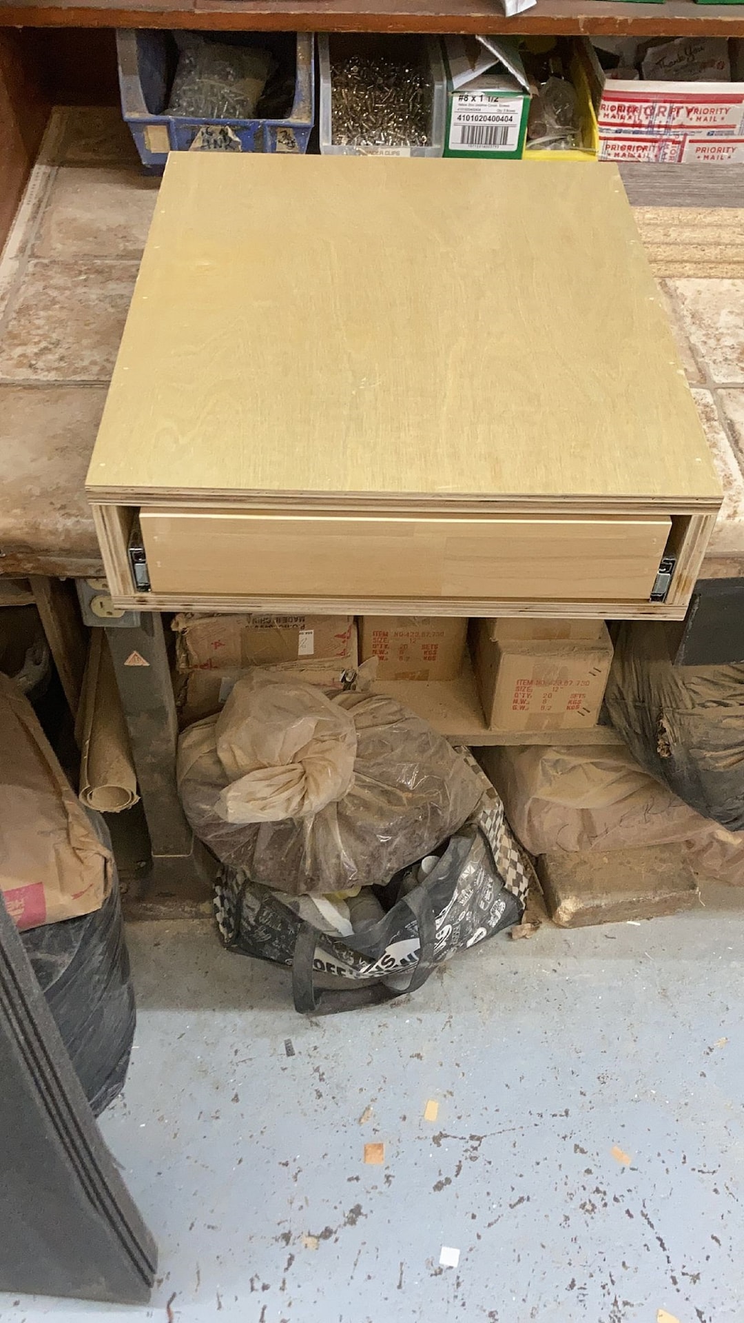 Enclosed Toe Kick Drawer Push-to-ooopen,assembled,custom Size ...