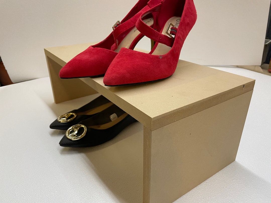 Solid Pine Unfinished Horizontal Organizer, Shoes Stand "sebastian ...