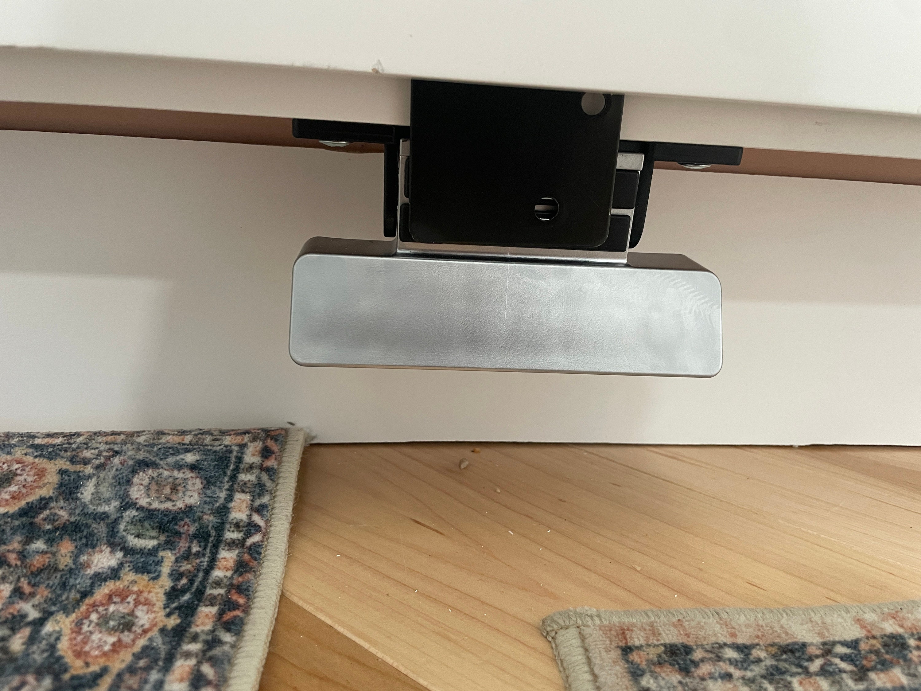 Pedal Open Single Trash Pull-out Waste Container Kick to Open With ...