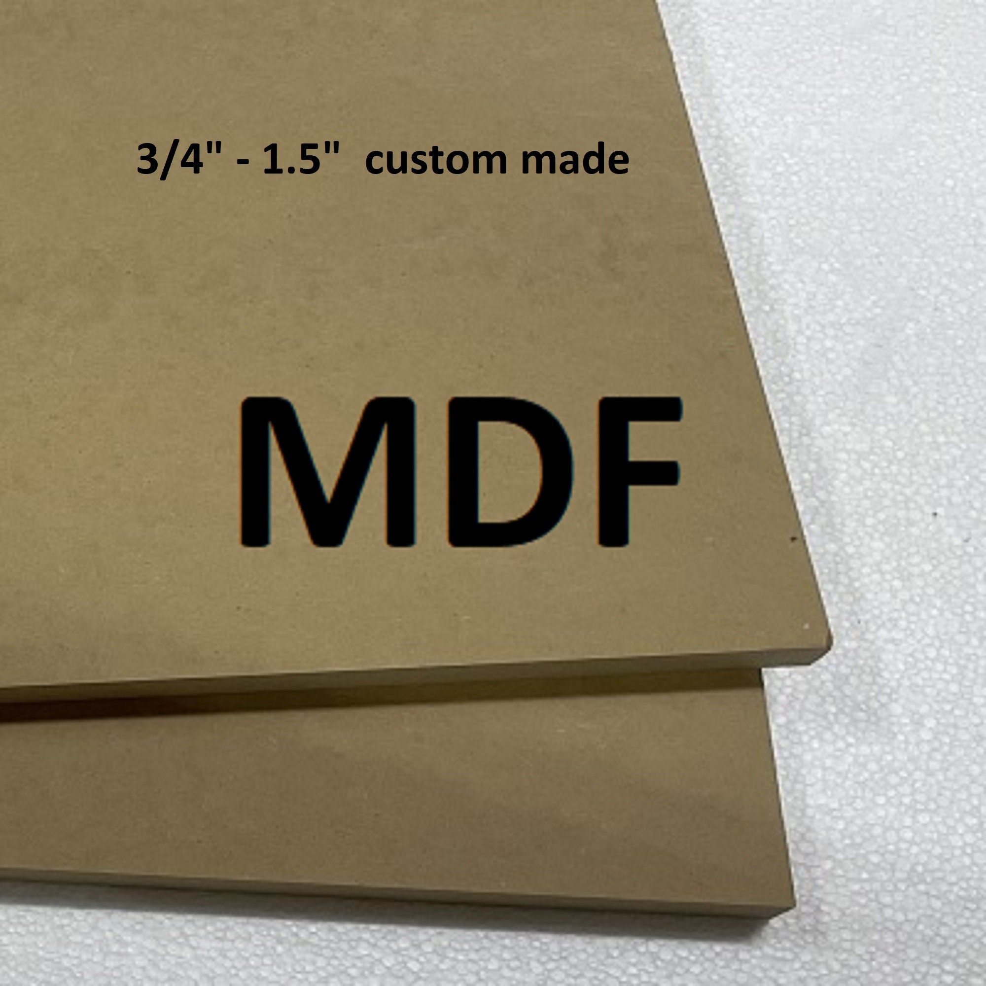 4" High 3/4”thick Drawer Divider Cubbies Interlocking Unfinished MDF ...