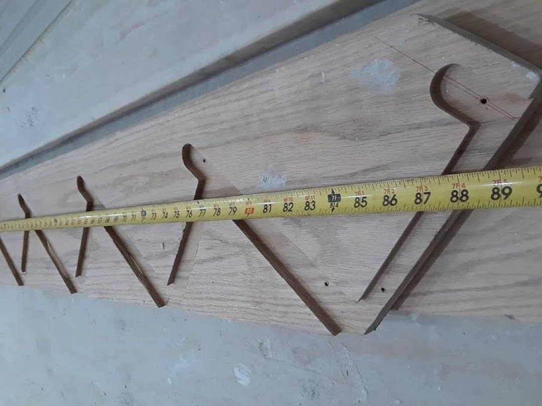Unfinished Solid Wood Stair Stringers 2 Sides, for Stairwell, Choose by ...