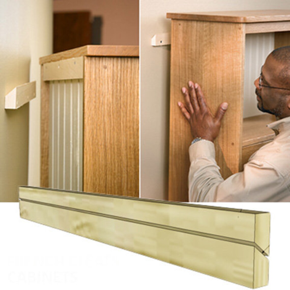 Any Custom Thickness 1set MDF French Cleat 2 Parts 1 - Etsy