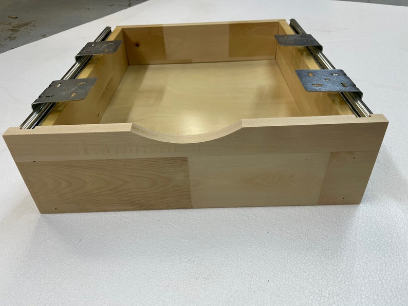 Up Mount, Top Mounting Drawer 4-10" Height With Hand Pull Scoop + Soft ...