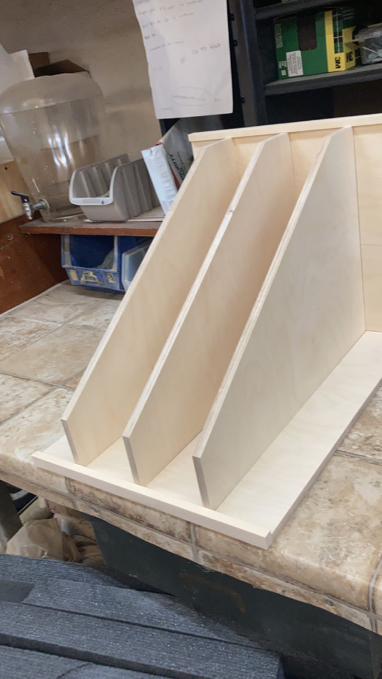 Vertical Tray Divider Organizer Insert Kit "hf"for Kitchen Cabinet ...