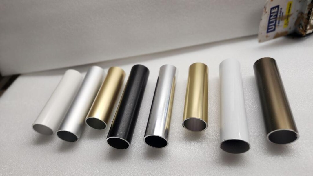 3 Aluminum Round Balusters Rods 1-5/16" Diamerter , Choose Your Color ...