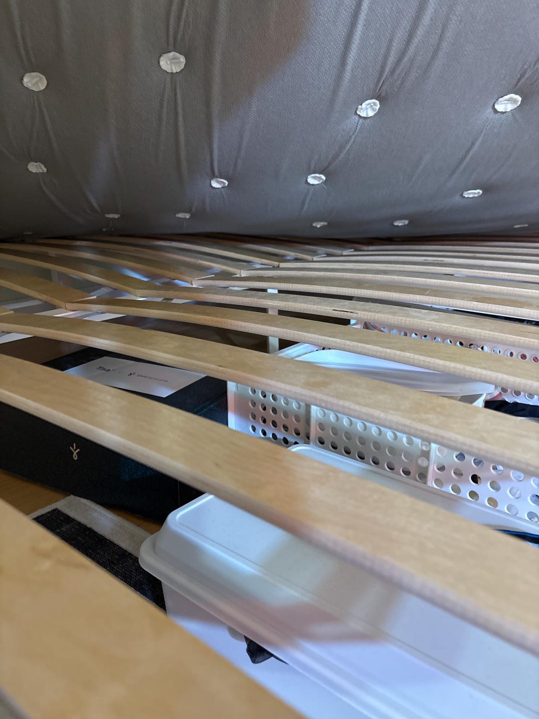 Custom Wooden Bed Slats: All Sizes, Slatted Bed Base (75-79" Long)3/8 ...