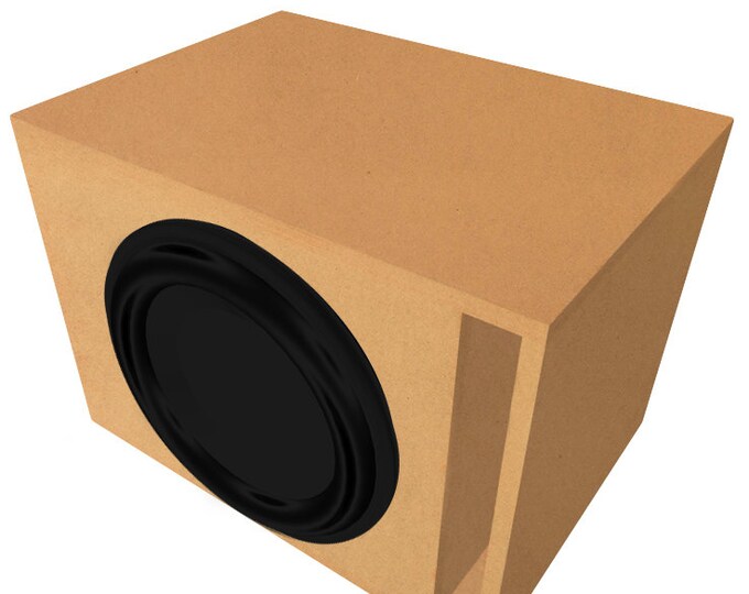 Custom Subwoofer or Speaker Box Kit Enclosure Unfinished, Unassembled ...