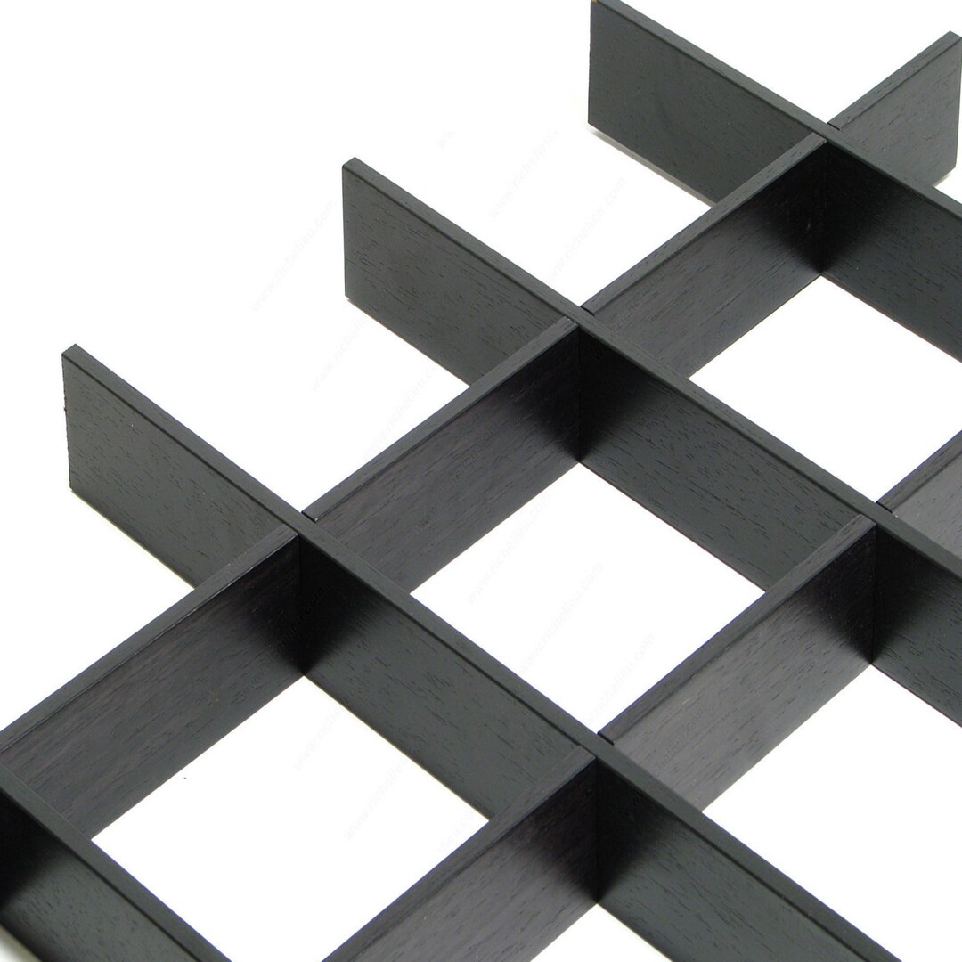 4 High Drawer Divider Cubbies interlock Inserts MDF Unfinished or ...