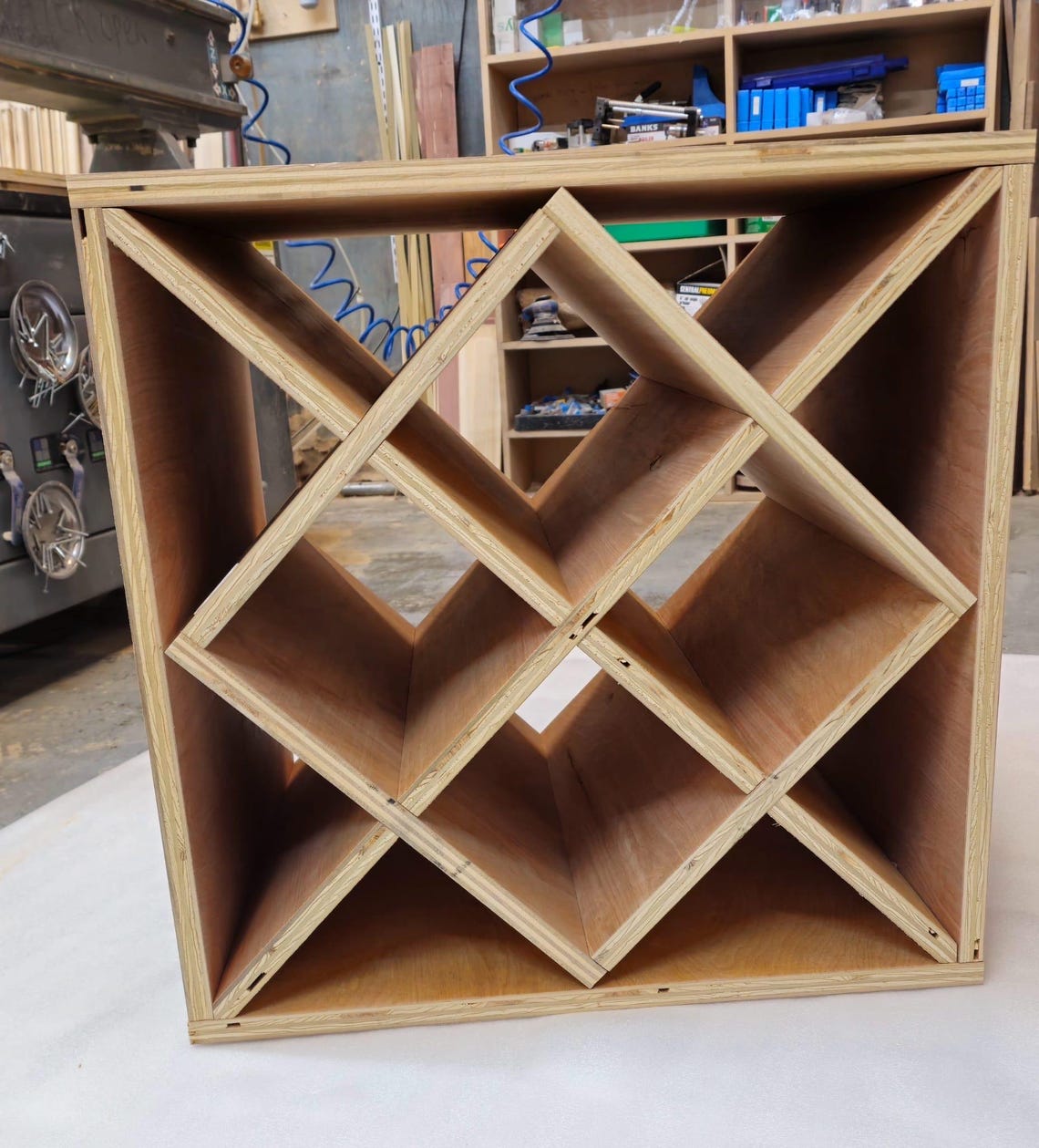 Bottle Modular Wine Insert Only "slashmulti" Storage Cube Cross ...