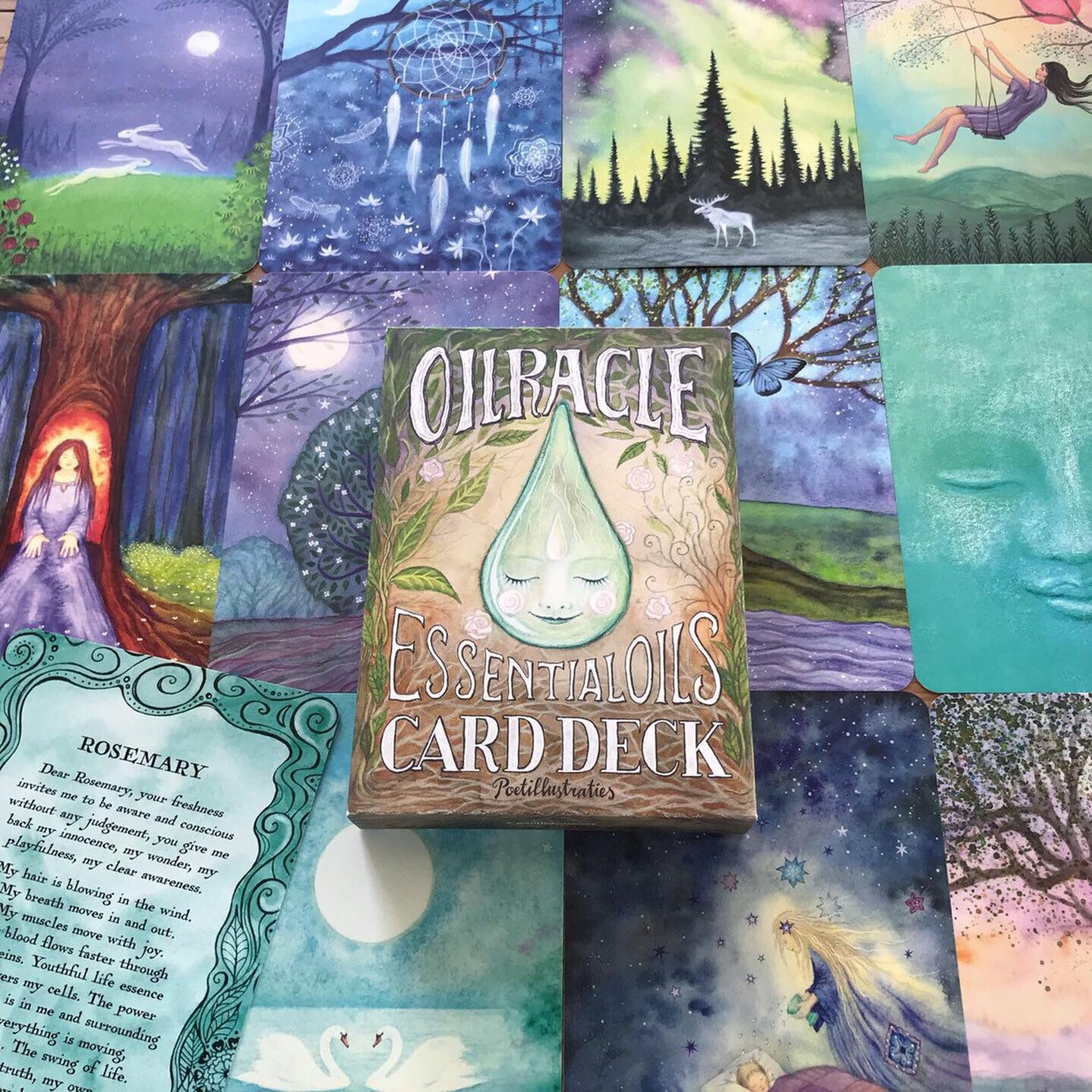 Oilracle Carddeck, Oracle Cards, Essential Oils, Affirmation Cards ...
