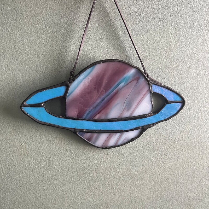 Stained Glass Planet - Etsy