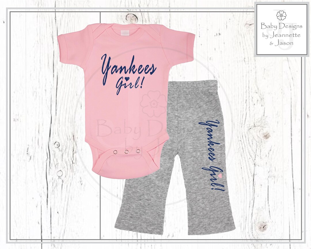 NY Yankees Inspired - Personalized Bodysuit - Yankees Girl/sports ...