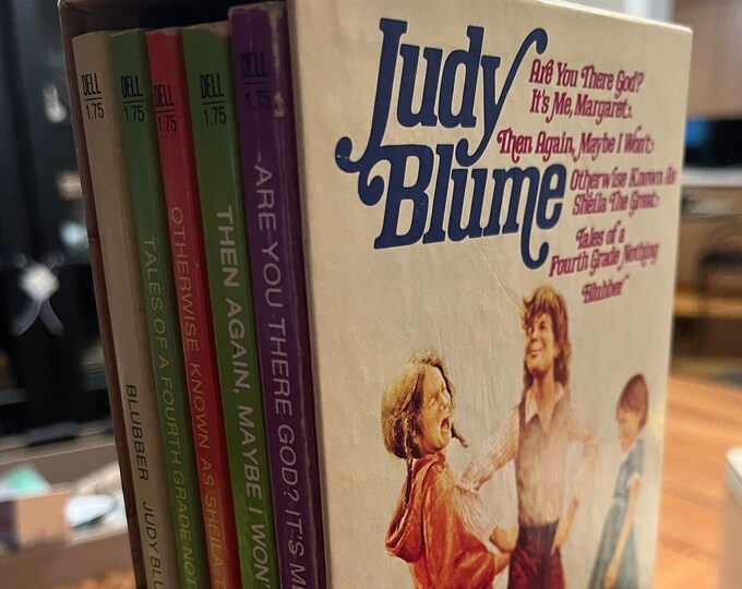 Vintage Judy Blume 5-piece Book Set, 1970s - Etsy