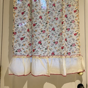 Set of 2 Vintage Window Curtains - Etsy