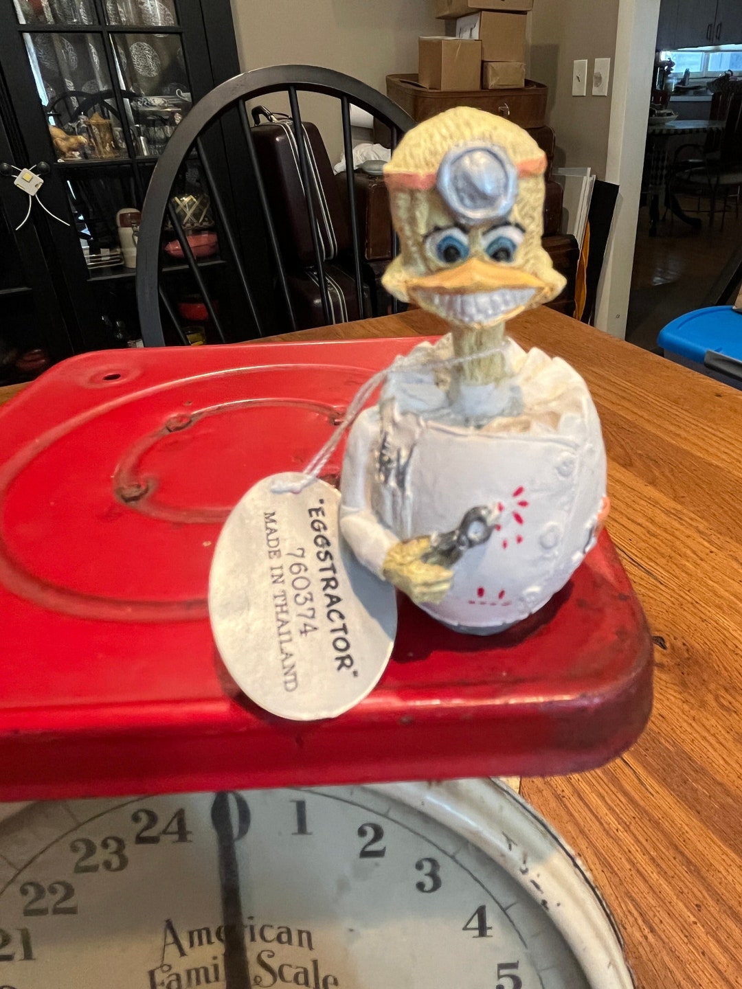 Vintage Enesco Eggbert Eggstractor Figurine - Etsy