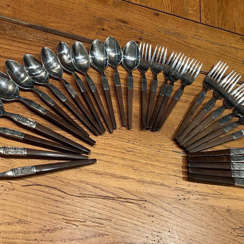 Mcm Korea Flatware Set - Etsy