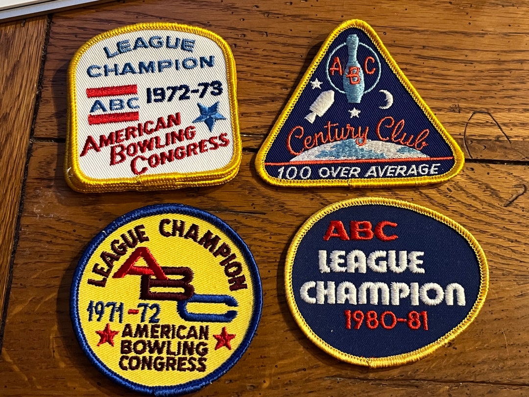 Bowling Championship Patches (priced per Each) - Etsy