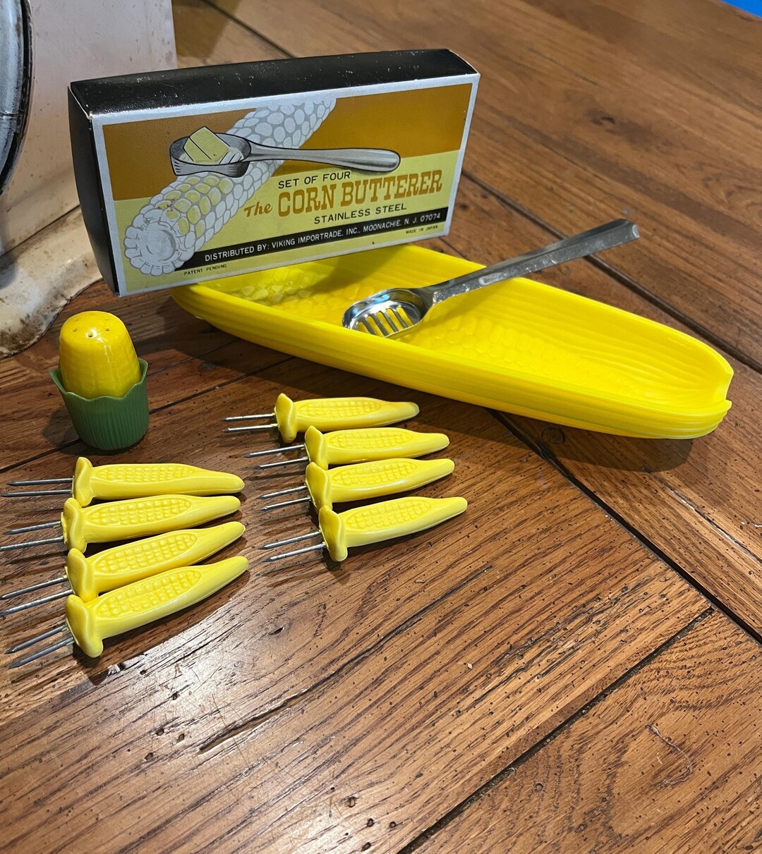 Cornucopia of Vintage Corn on the Cob Accessories - Etsy