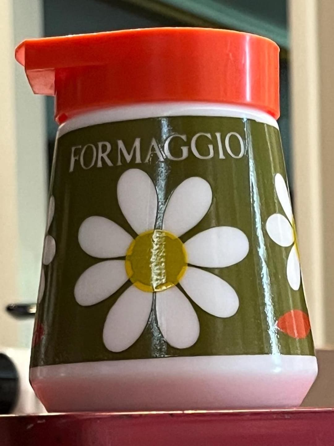 Vintage Parmesan Cheese Shaker, Milk Glass, Italy, 1970s - Etsy