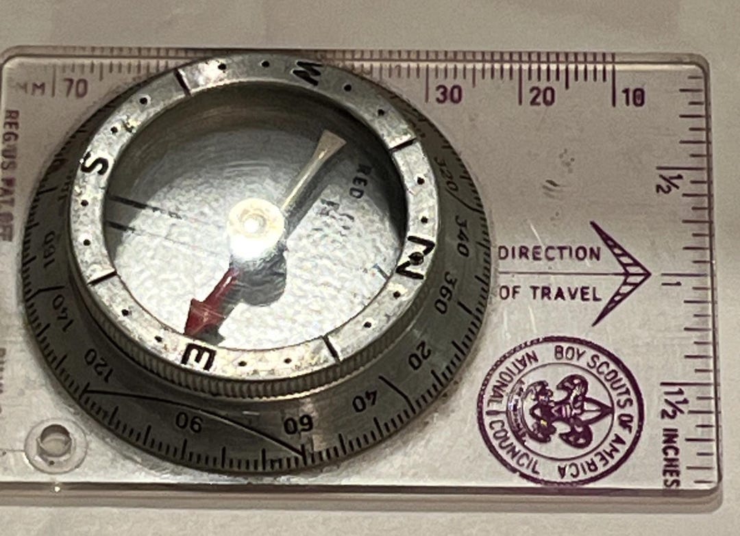 Vintage Sylva System Compass, Boy Scouts of America, 1960s - Etsy