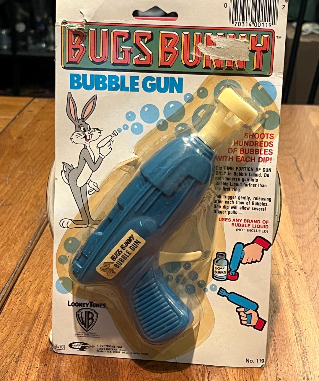 Vintage Looney Tunes Bugs Bunny Bubble Gun, 1984 - Etsy