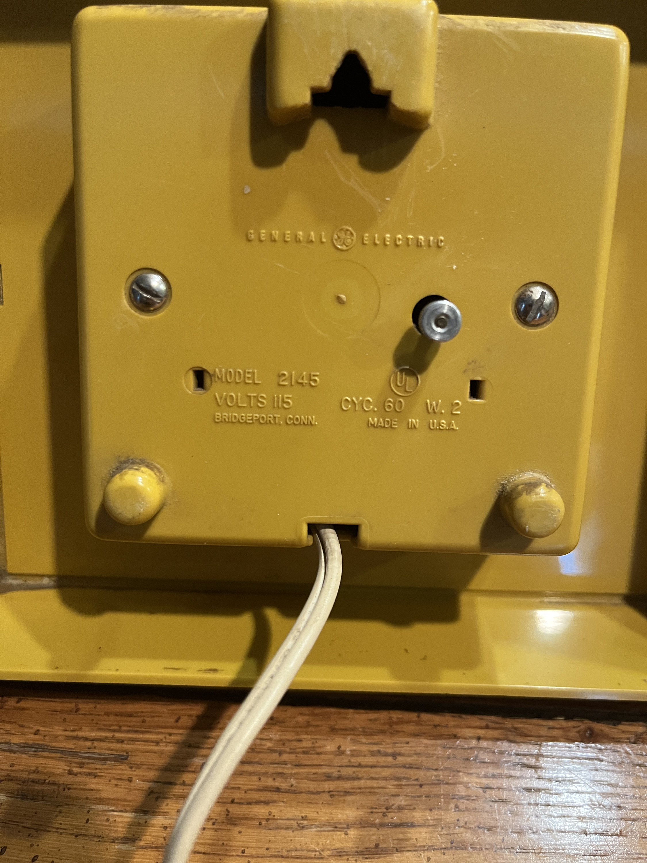 Vintage General Electric MCM Clock - Etsy