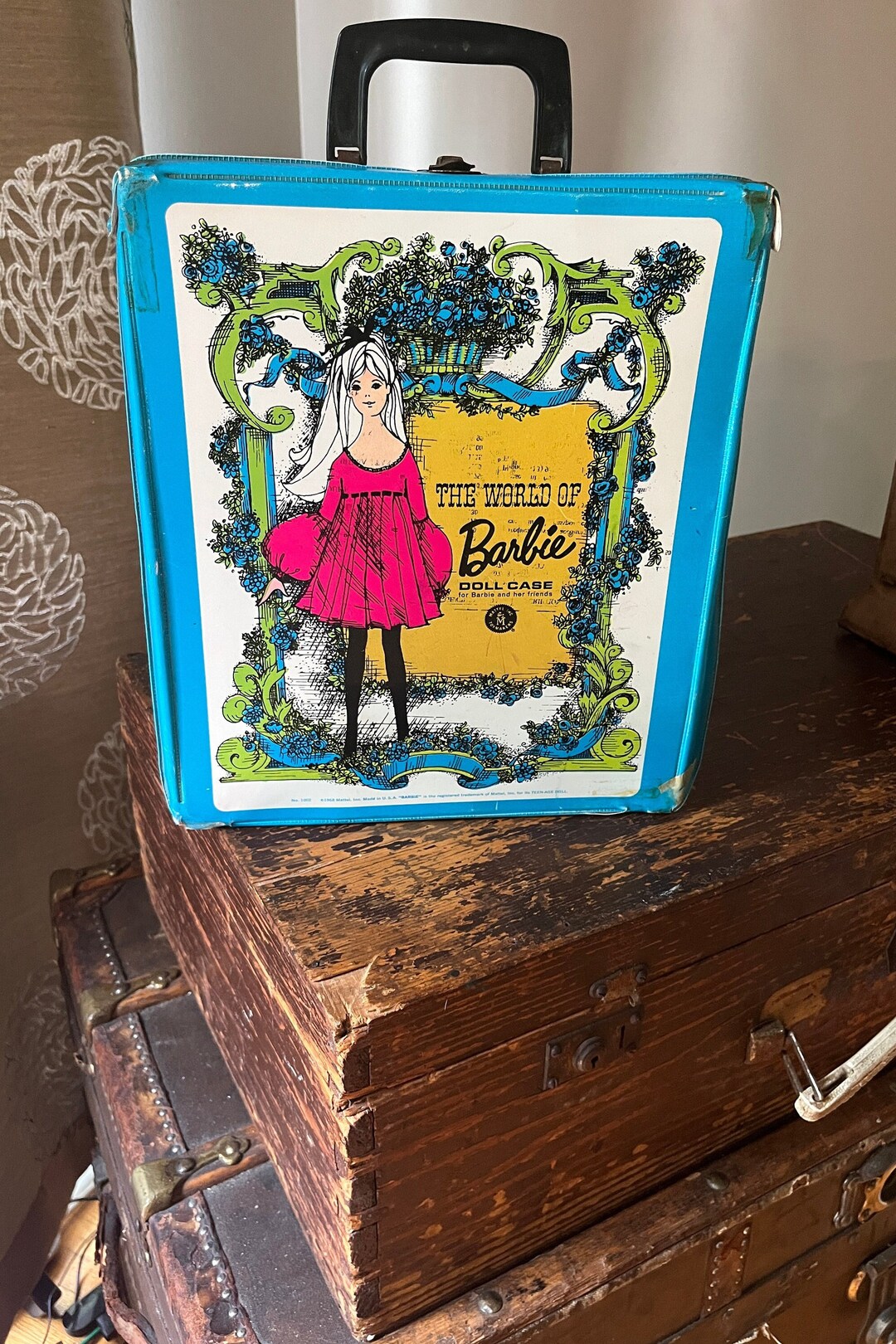Vintage Barbie Doll Carrying Case # 1002 - Etsy