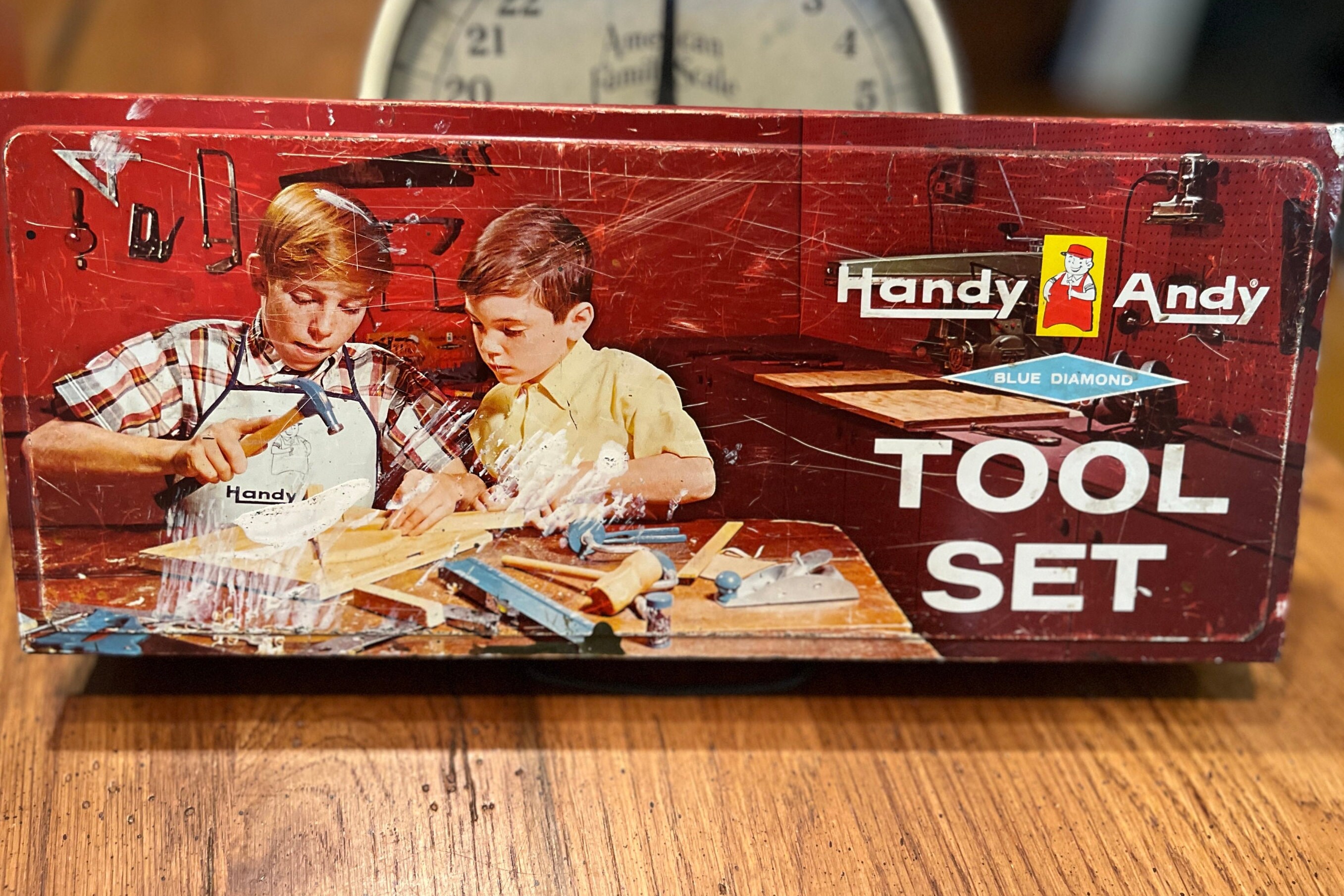Vintage Handy Andy Metal Tool Chest - Etsy