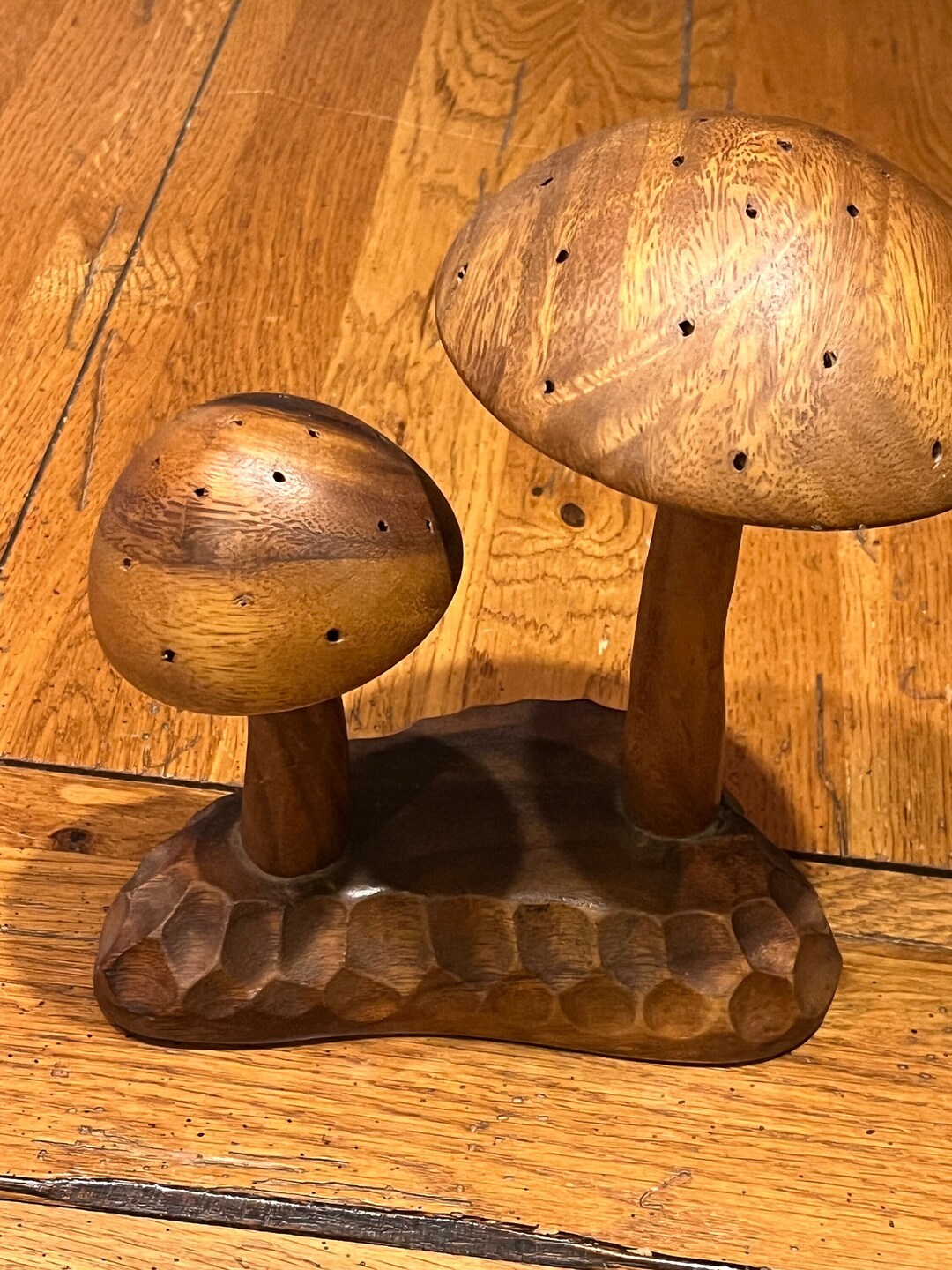 Vintage Wooden Mushrooms Hors D'oeuvres Server - Etsy