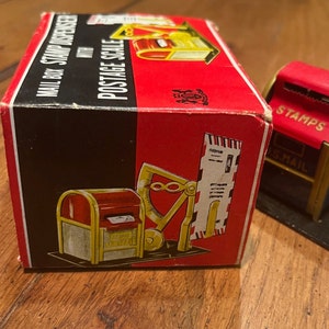 Vintage Mail Box Stamp Dispenser With Postage Scale, Made in Japan - Etsy